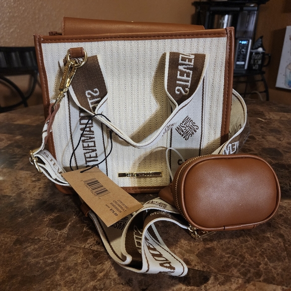 Steve Madden | Bags | Steve Madden Bwebber Creammulti | Poshmark